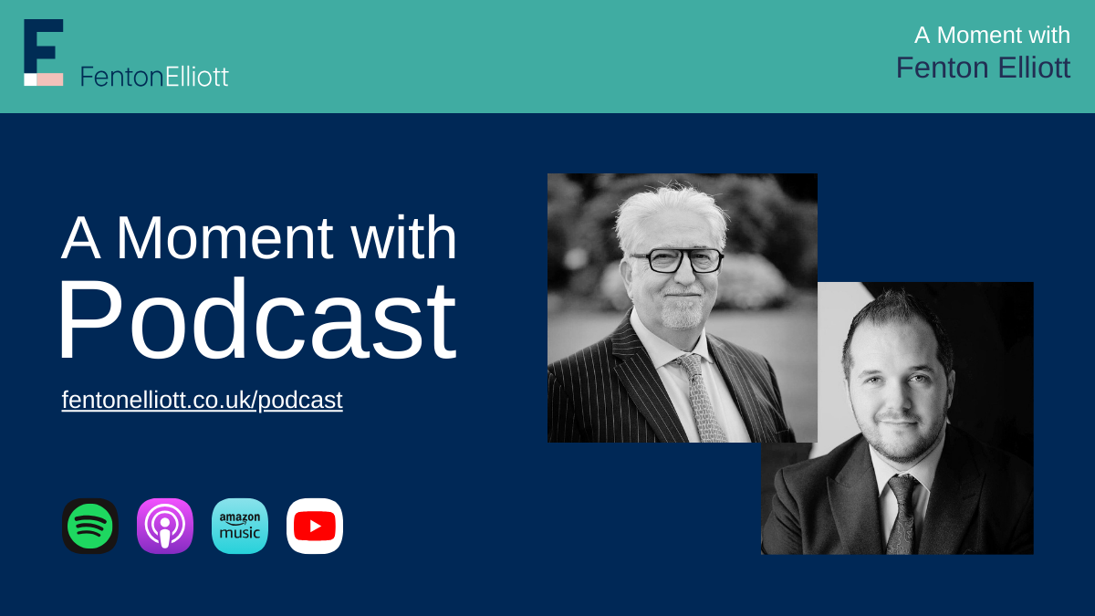 A Moment With... Fenton Elliott Podcast - Fenton Elliott